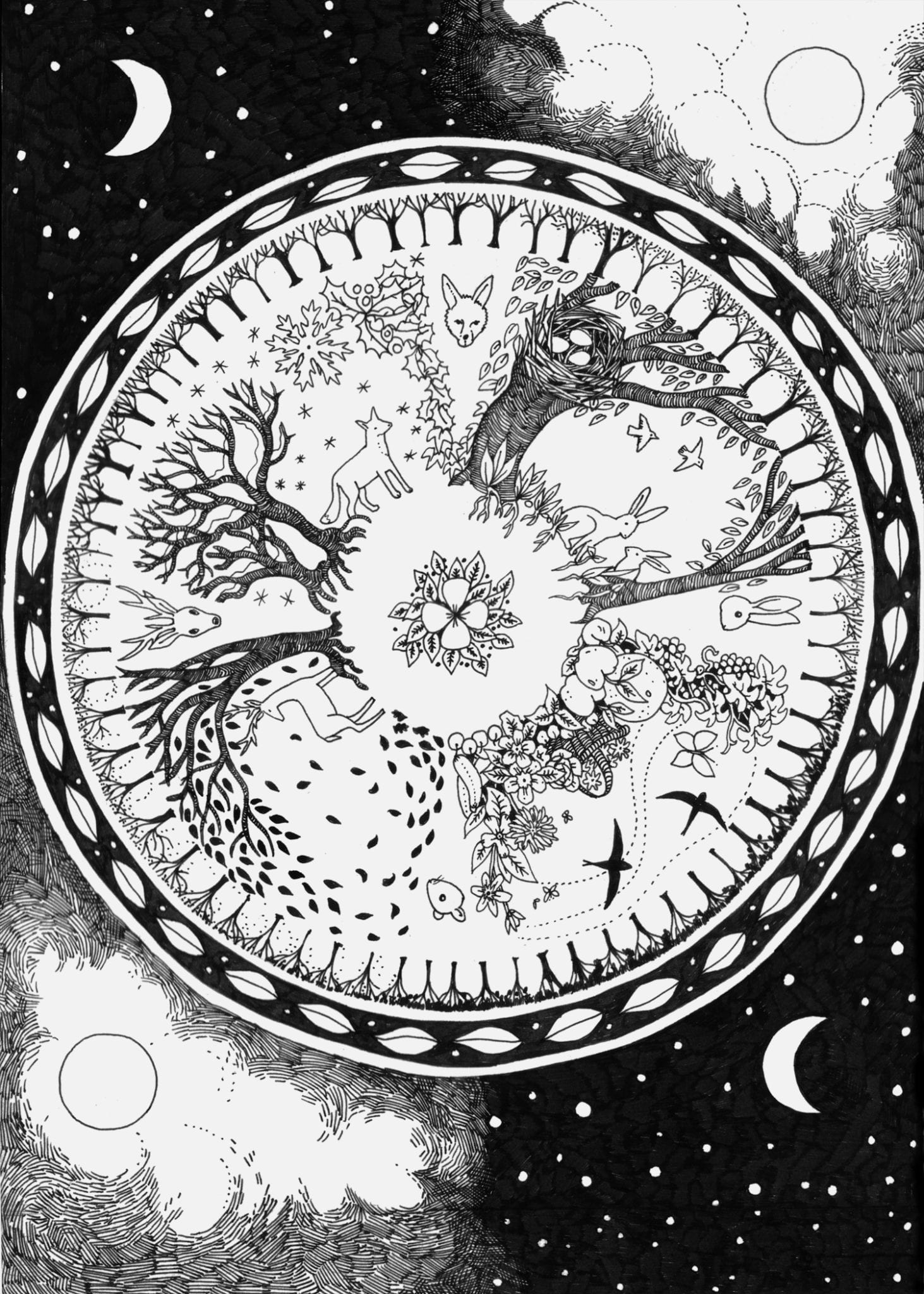 Sacred Time art series by Alexi Francis | Abbey of the Arts